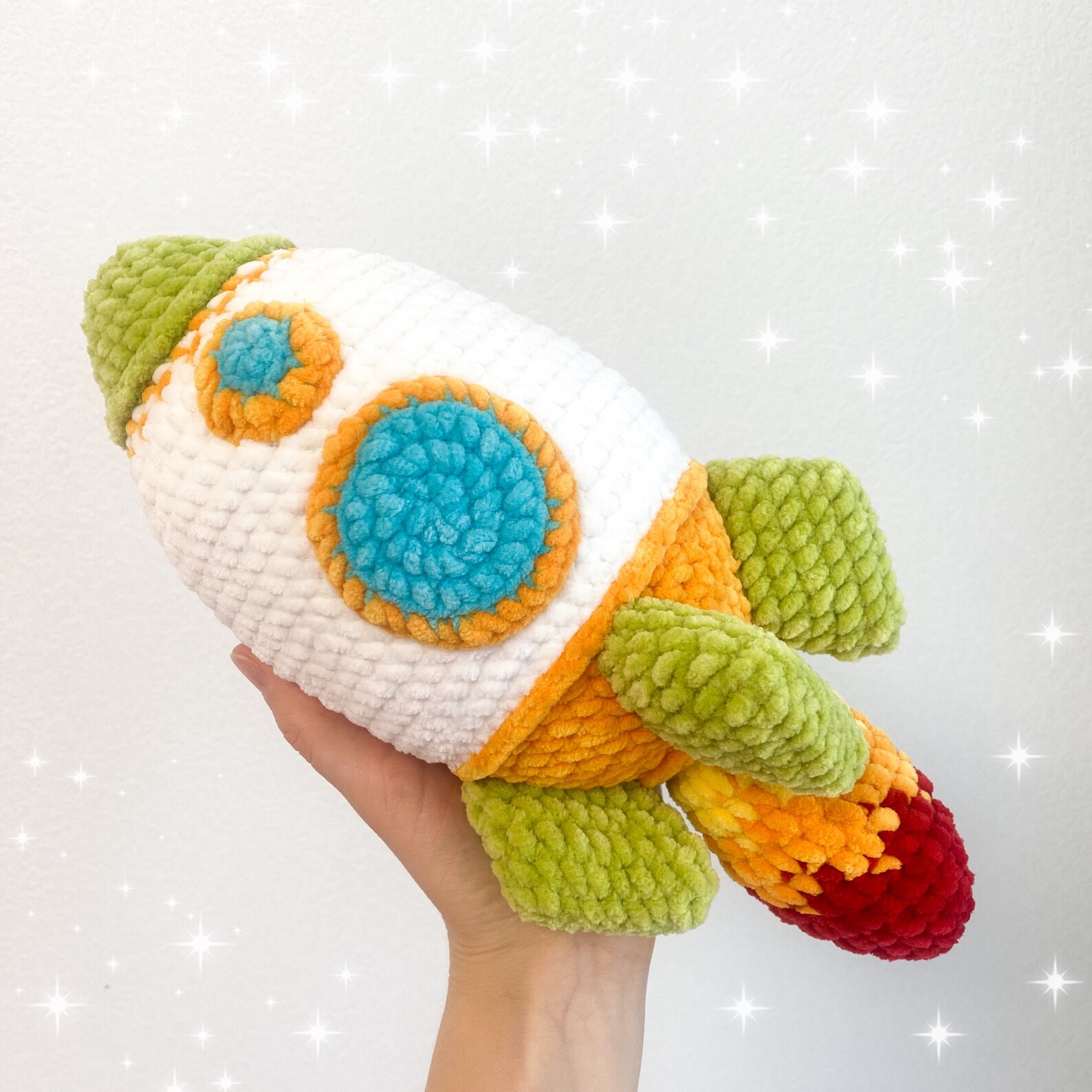 Crochet Pattern Transport / Funny Plush Spaceship / Crochet Design PDF ...