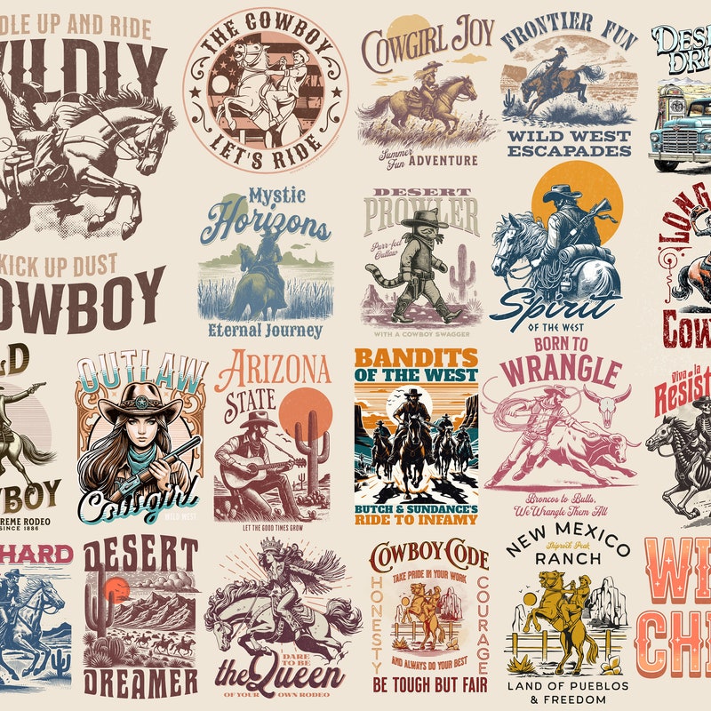 Western Designs - Etsy