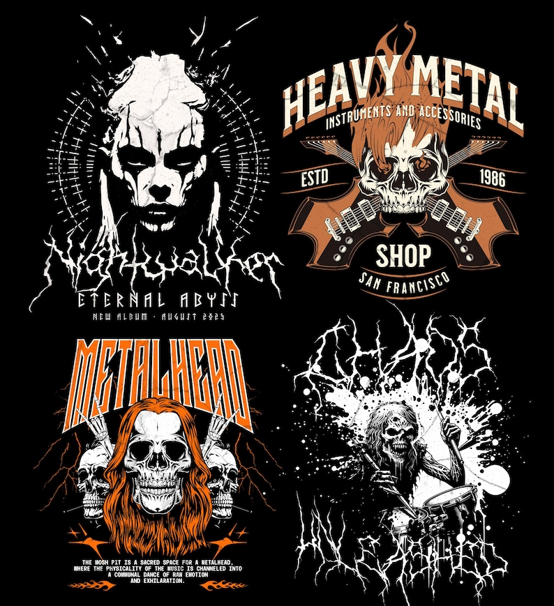 Death Metal Logo | Custom Black Metal Logo Design | Unique Band Logo ...