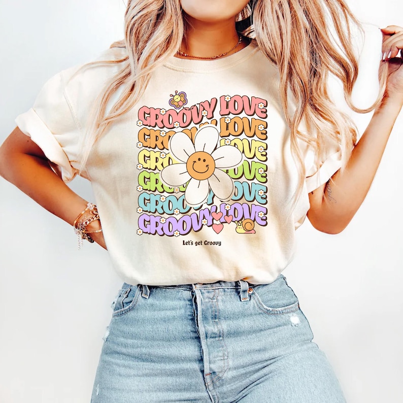 Retro Groovy Characters Bundle PNG, Funky Digital Graphics,summer Png ...