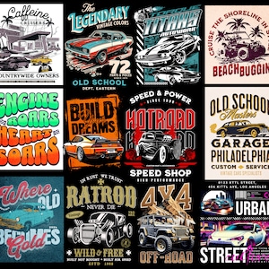 100+ Cars T-shirt Design Bundle | JDM PNG Graphics for Car Lovers ...