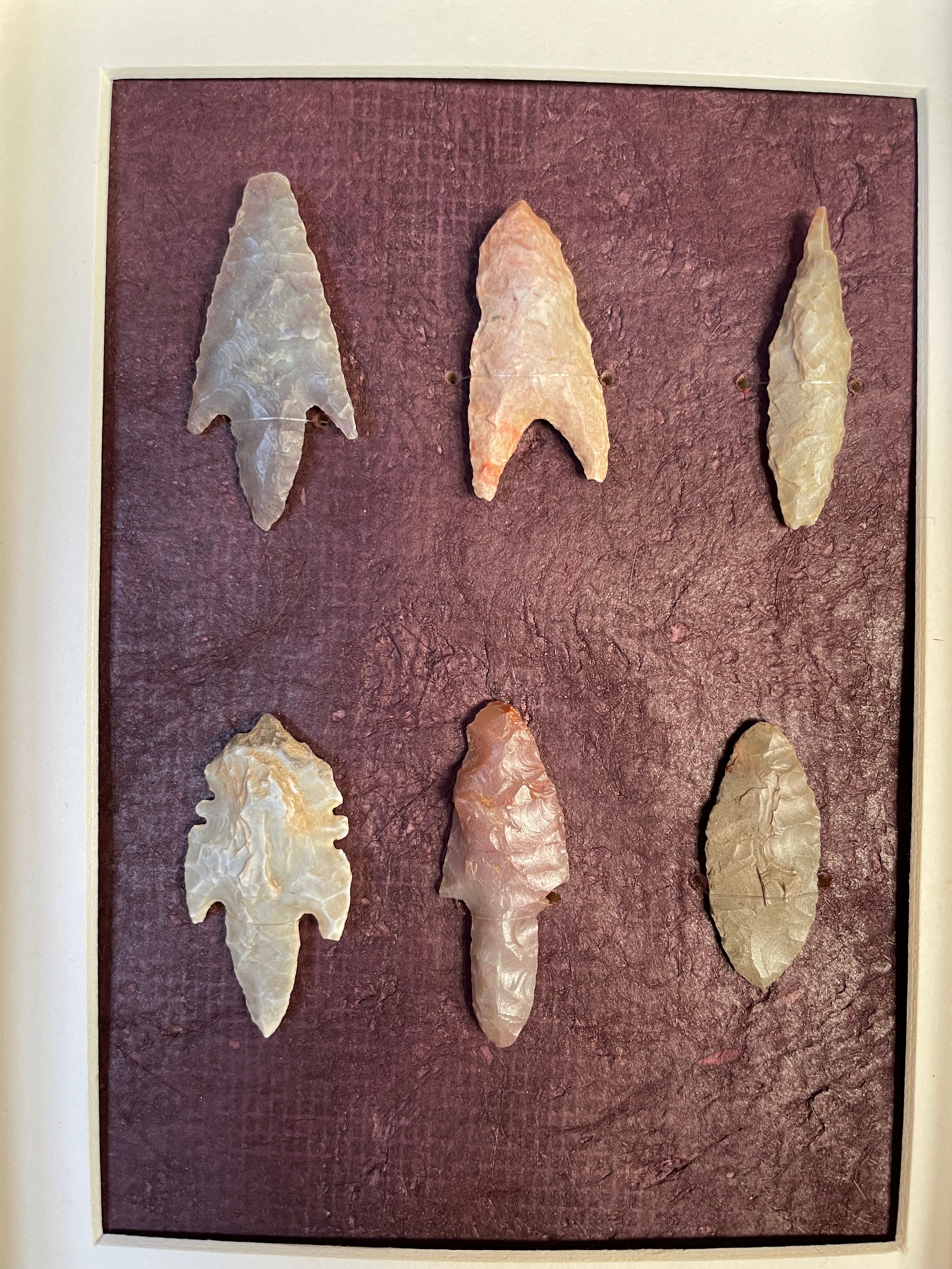 Stone Age Tools: Neolithic Arrowhead Collection / Archaeology - Etsy