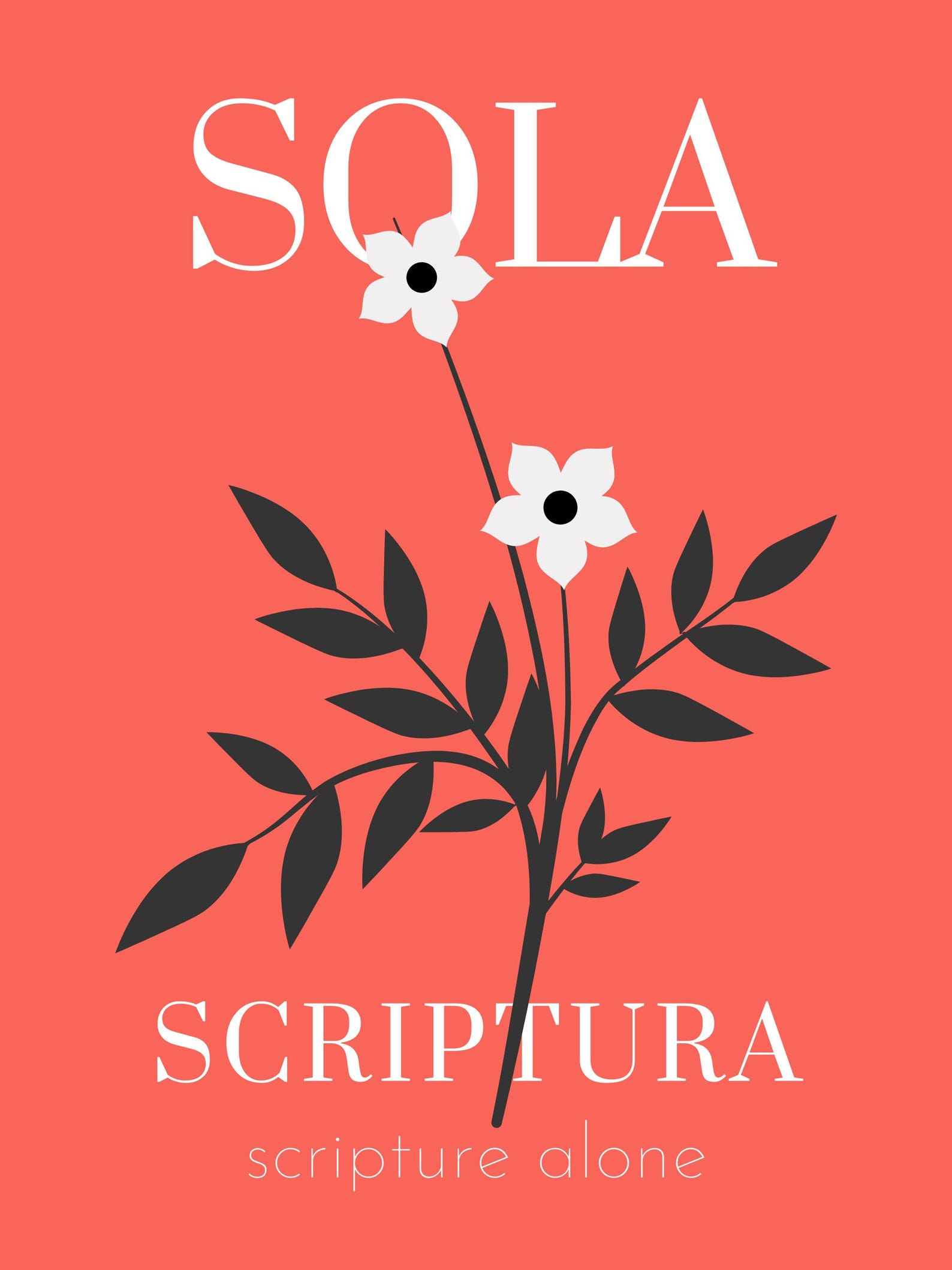 Set of 5 Five Solas Digital Download Posters Sola Fide Sola Gratia ...