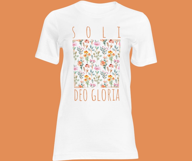 Five Solas T-shirt Graphics Sola Fide, Gratia, Scriptura, Solus ...