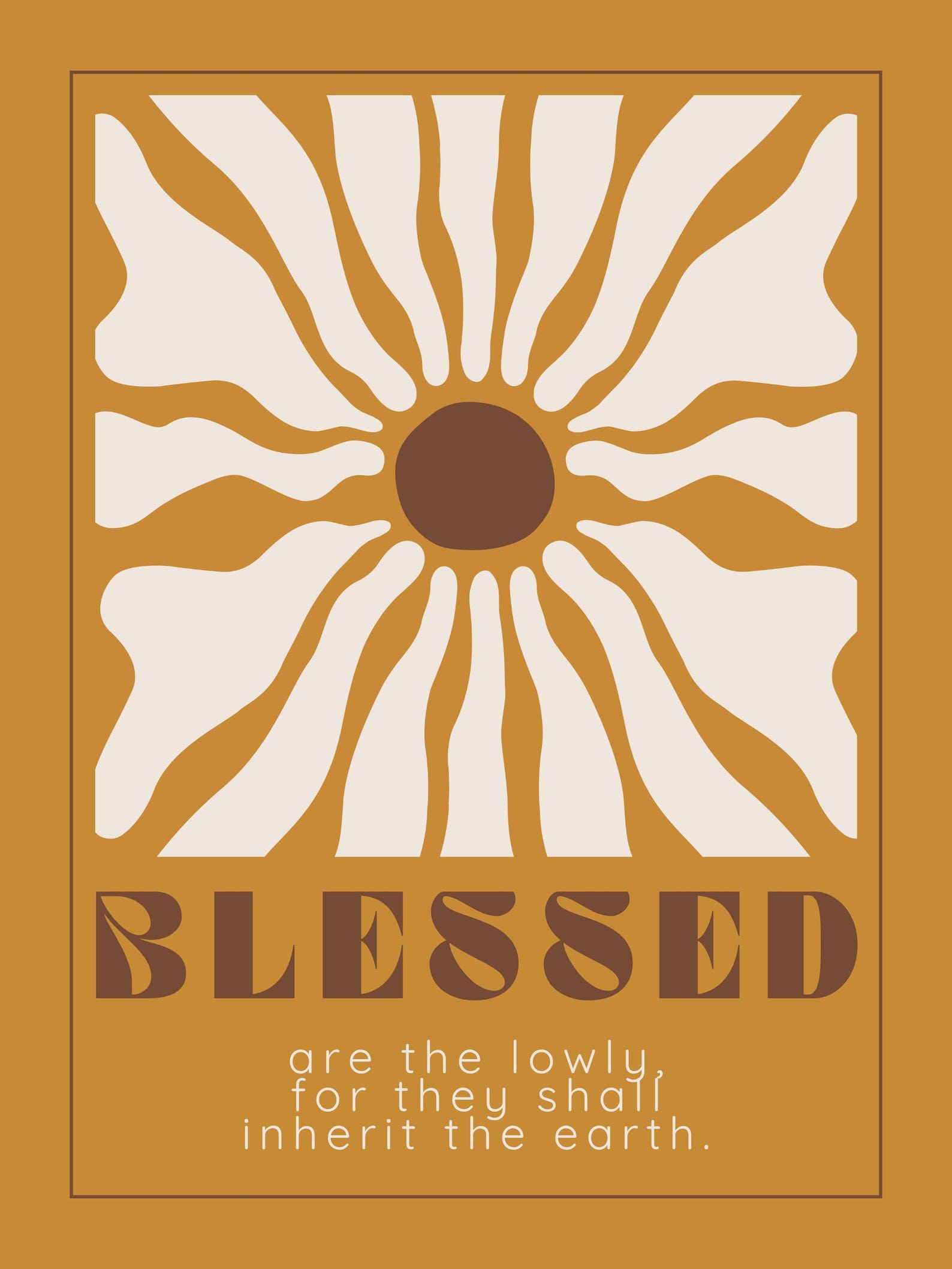 Beatitudes Artwork | Matthew 5 Sermon on the Mount | Bible Verse Poster ...