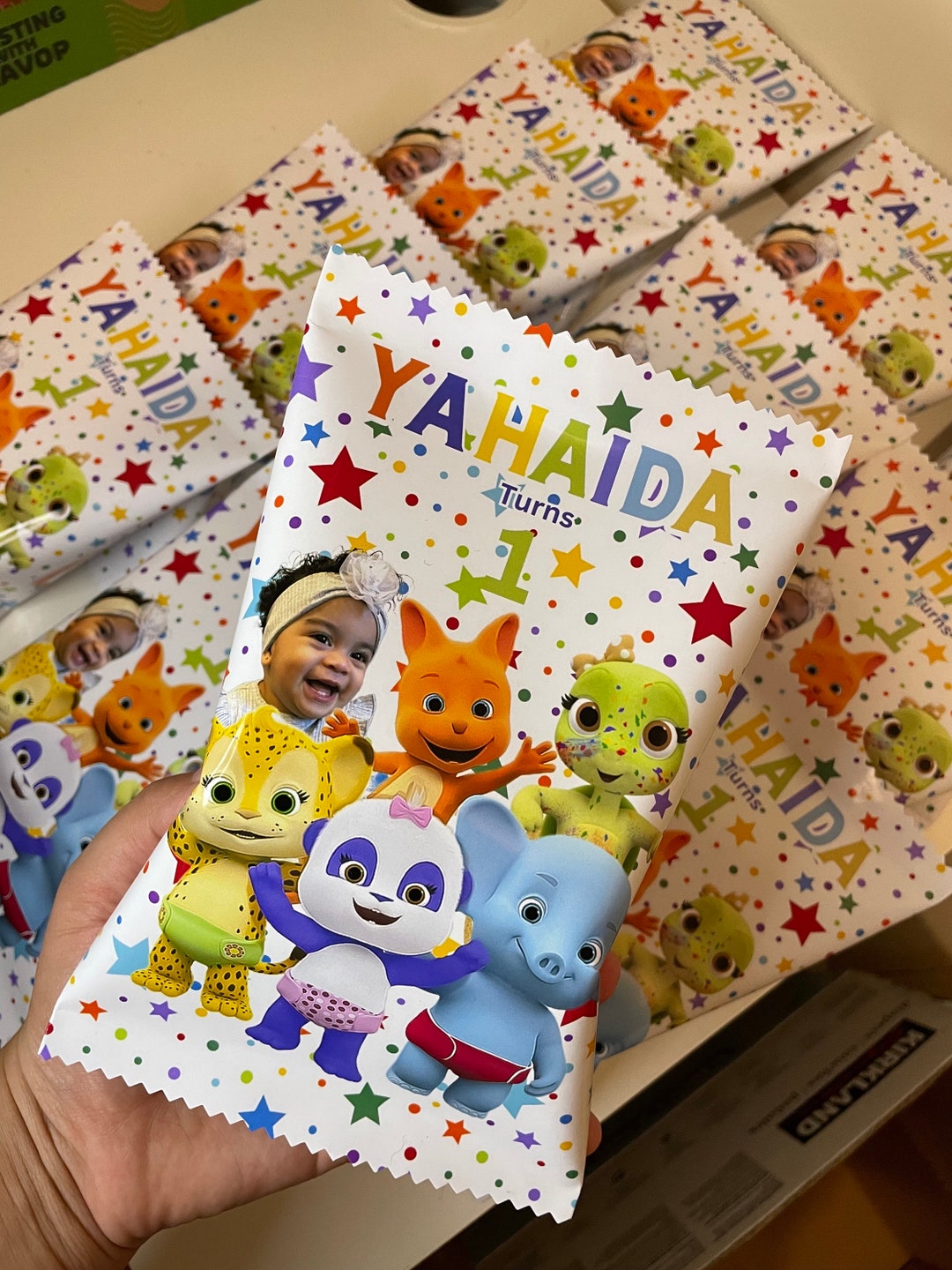 Word Party, Party Favors Chip Bags - Etsy