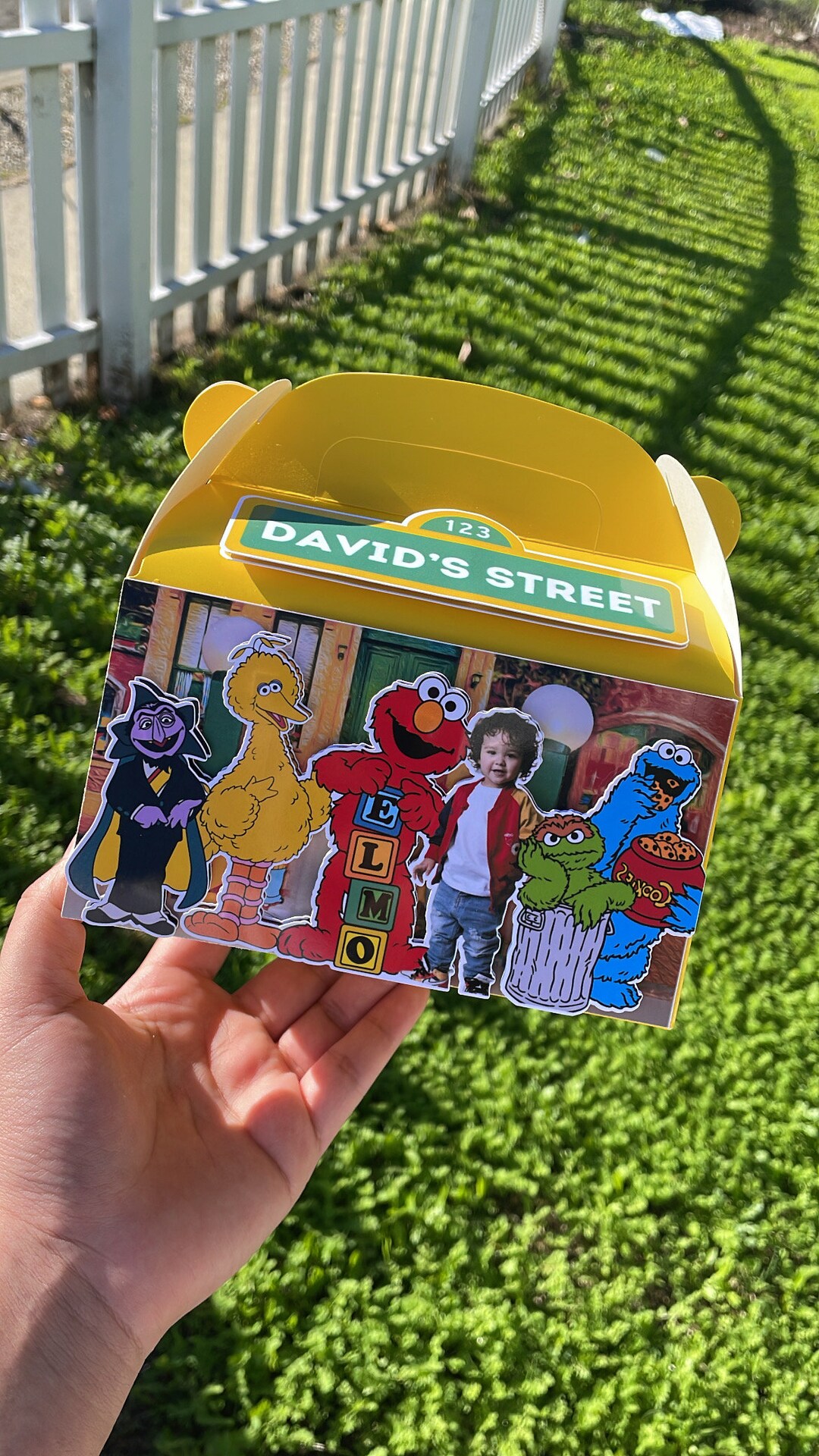 3D Sesame Street Gable Boxes / Elmo Party Boxes / Sesame Street - Etsy