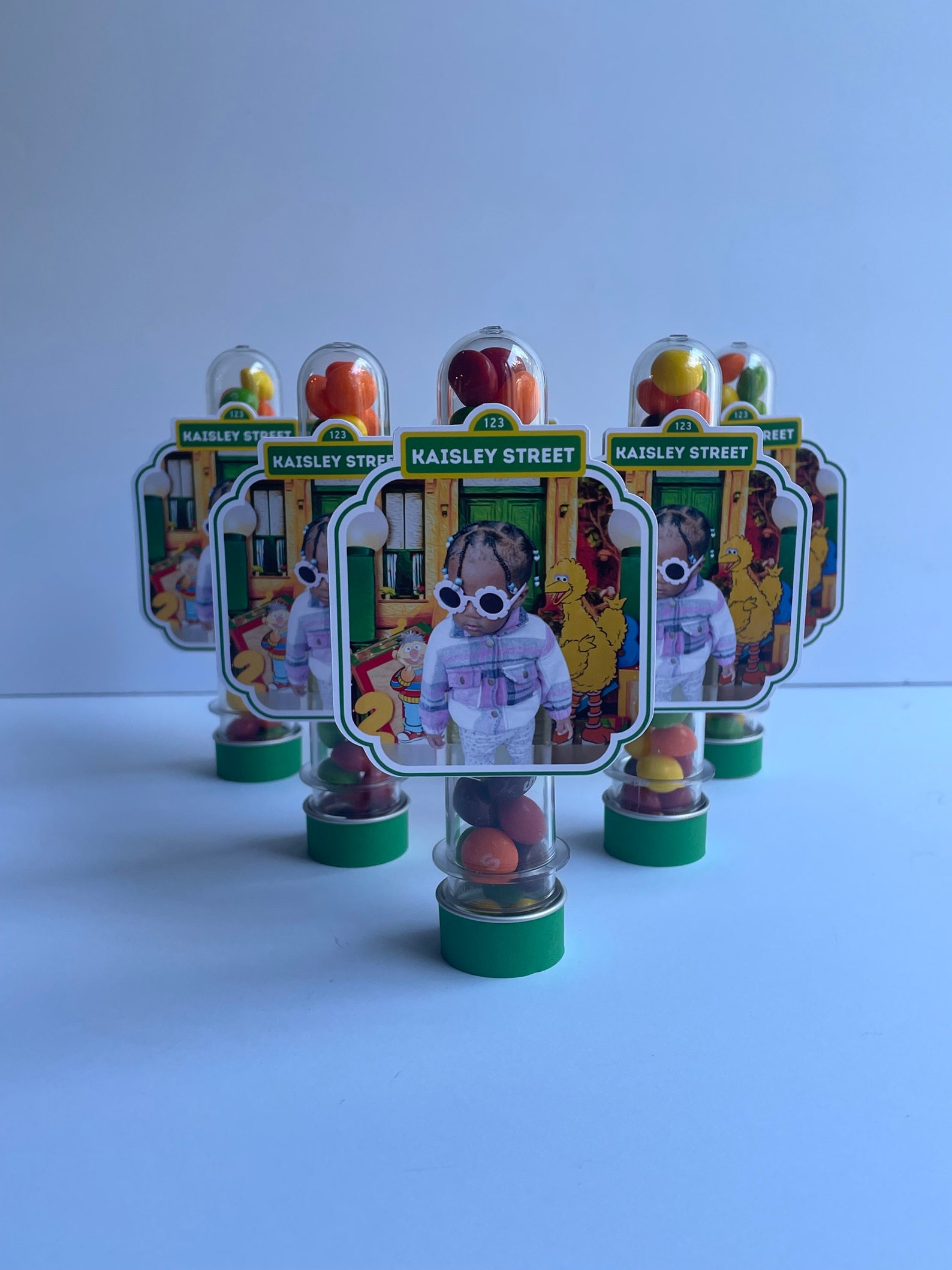 3D Elmo Candy Tubes/elmo Party Favors. Sesame Street Favors - Etsy