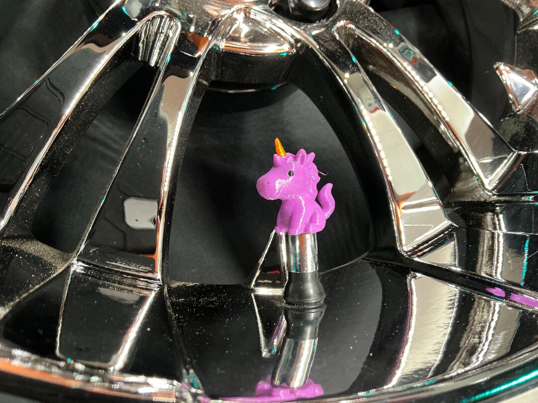 Unicorn Valve Stem Cap Set - Etsy