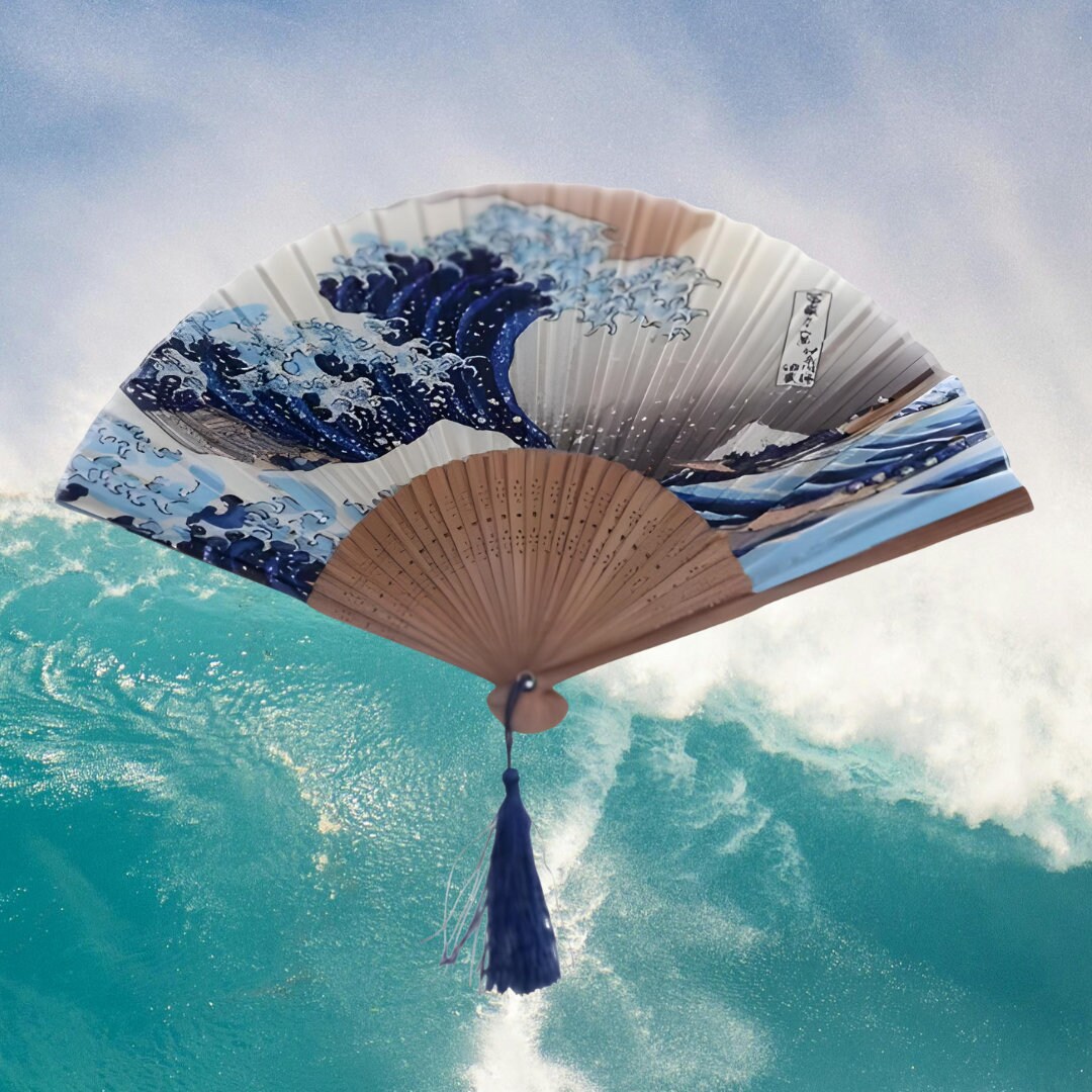 Hand Fan Folding Japanese & Chinese Style - Etsy