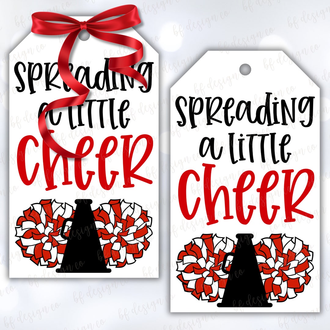 Spreading A Little Cheer Cheerleading Competitive Cheer Spirit Gift ...