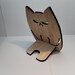 Mini Grumpy Cat Tablet or Phone Holder Stand Wooden Lasercut - Etsy UK