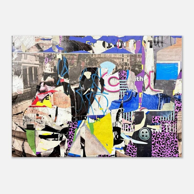 THINKING | Abstract Art on Canvas, City Art, Industrial Art, Graffiti ...