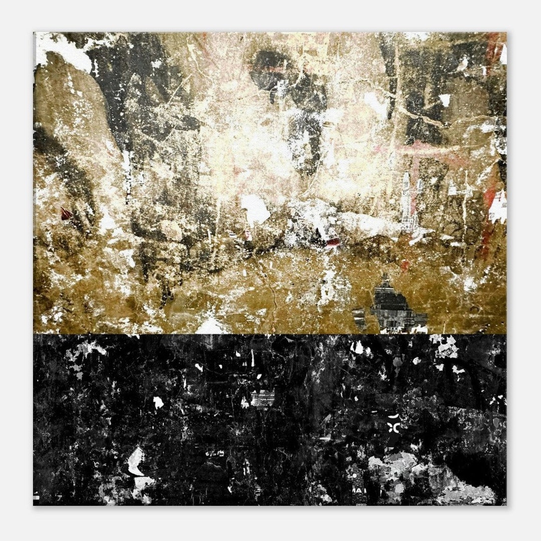 SPLIT Abstract Art on Canvas, Industrial Art, Urban Art, City Art ...