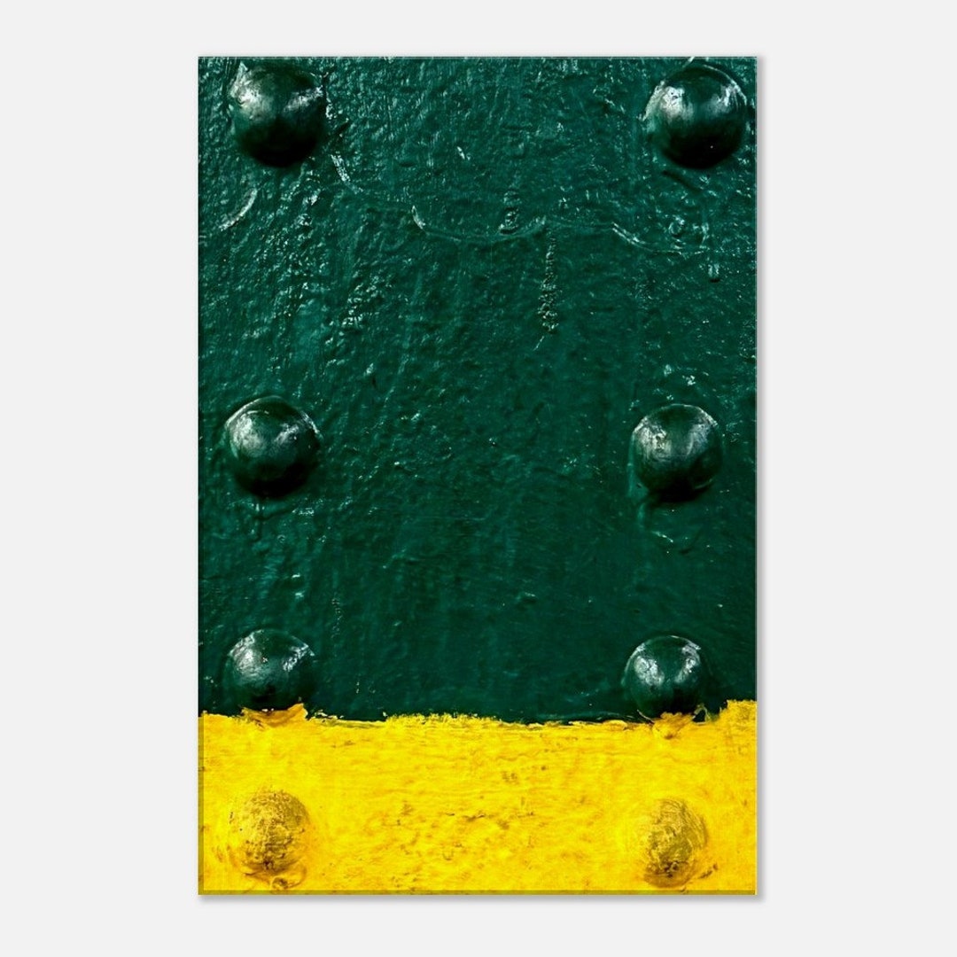 COLOR BLOCK 2 Abstract Art on Canvas, Industrial Wall Art, Urban Wall ...