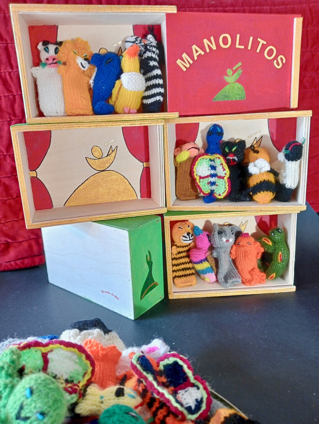 Manolitos. Pocket Theaters. Finger Puppets. Animals - Etsy