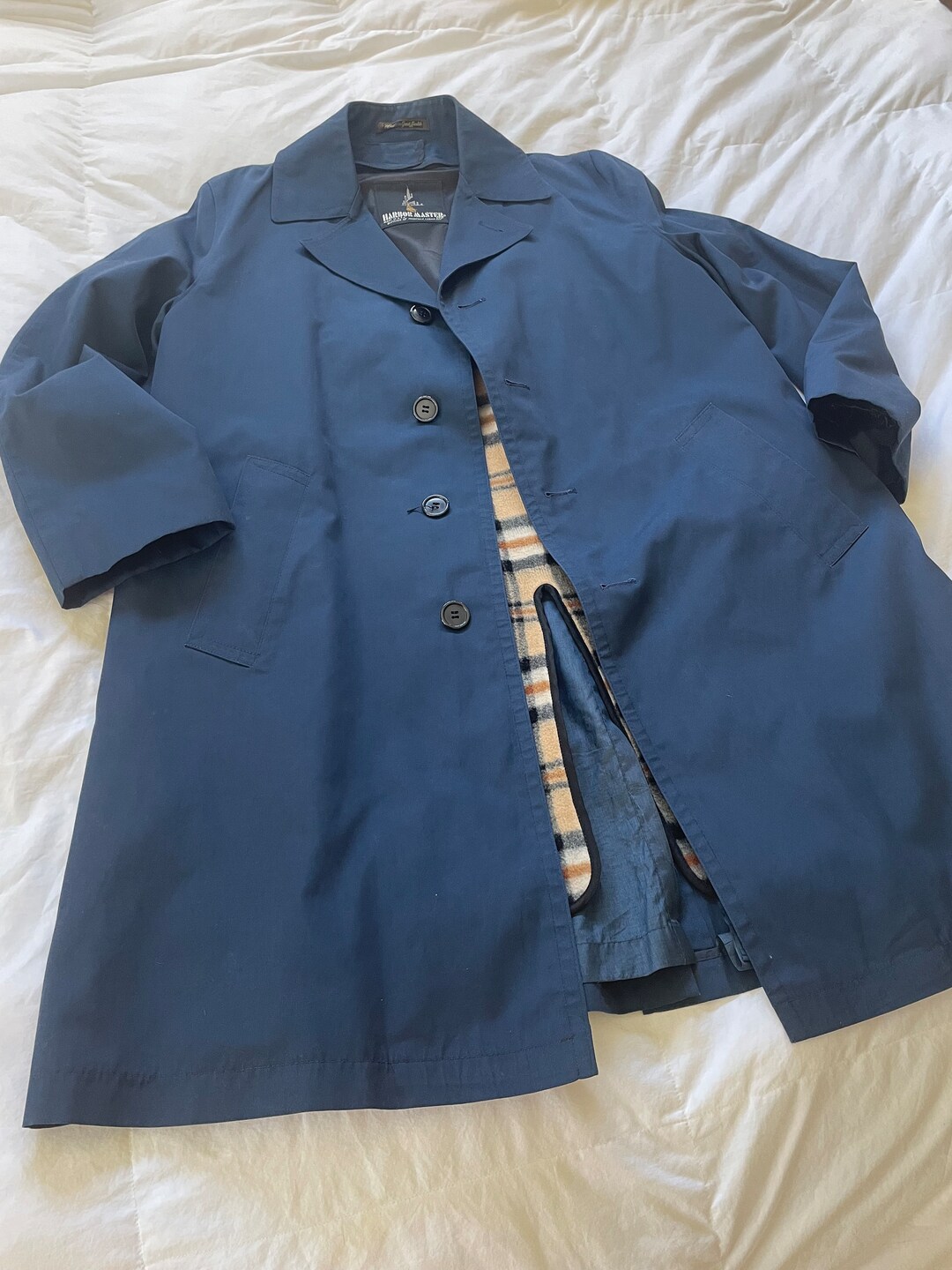 Harbormaster Mariner II Trench With Removable Blanket Liner Vintage ...