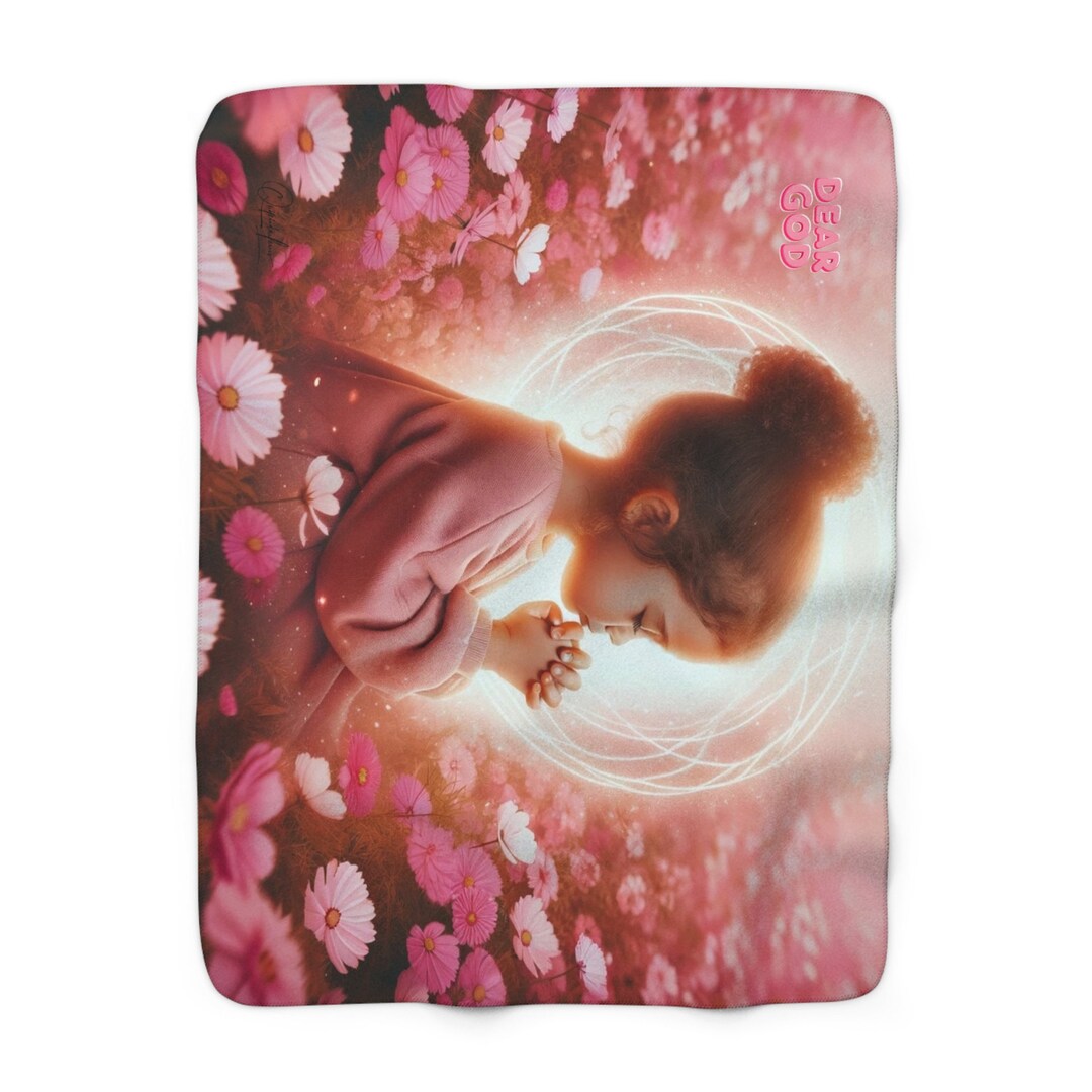 Dear God I Pray - Praise - Sherpa Prayer Blanket - Etsy