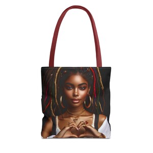 Luv Locs Ruby Tote Bag - Etsy