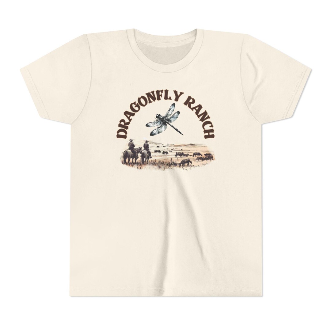 Dragonfly Ranch Buckaroo Camp Custom Youth Short Sleeve Tee - Etsy