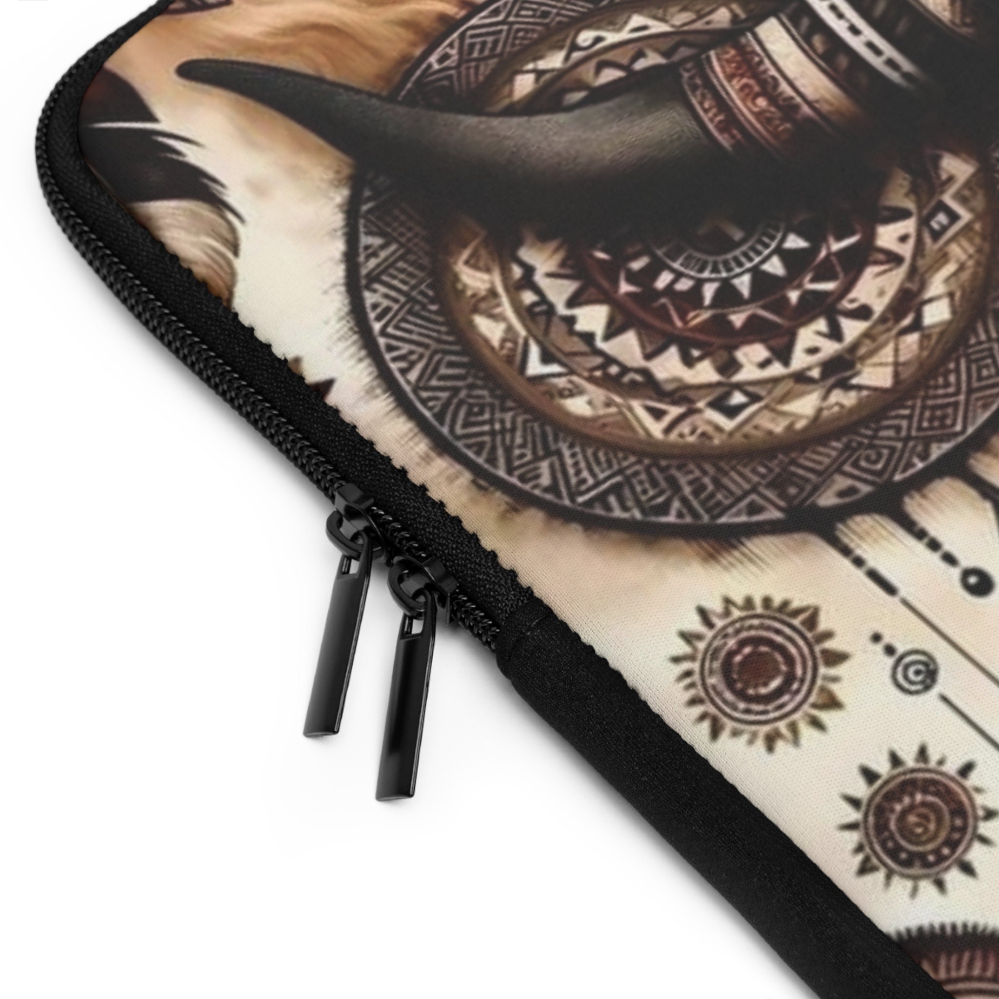 Western Steer Skull Laptop Sleeve, Notebook Case, Computer Protective ...