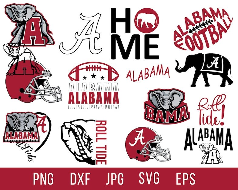 Alabama Svg, Alabama Png, Roll Tide Svg, Alabama Football Svg, Alabama ...