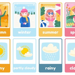 Preschool Educational Flashcards Set Learn Food, Vegetables, Body Parts ...