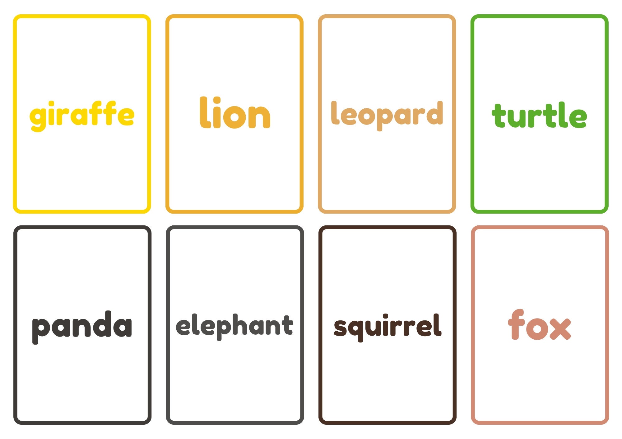 Preschool Educational Flashcards Set Learn Food, Vegetables, Body Parts ...