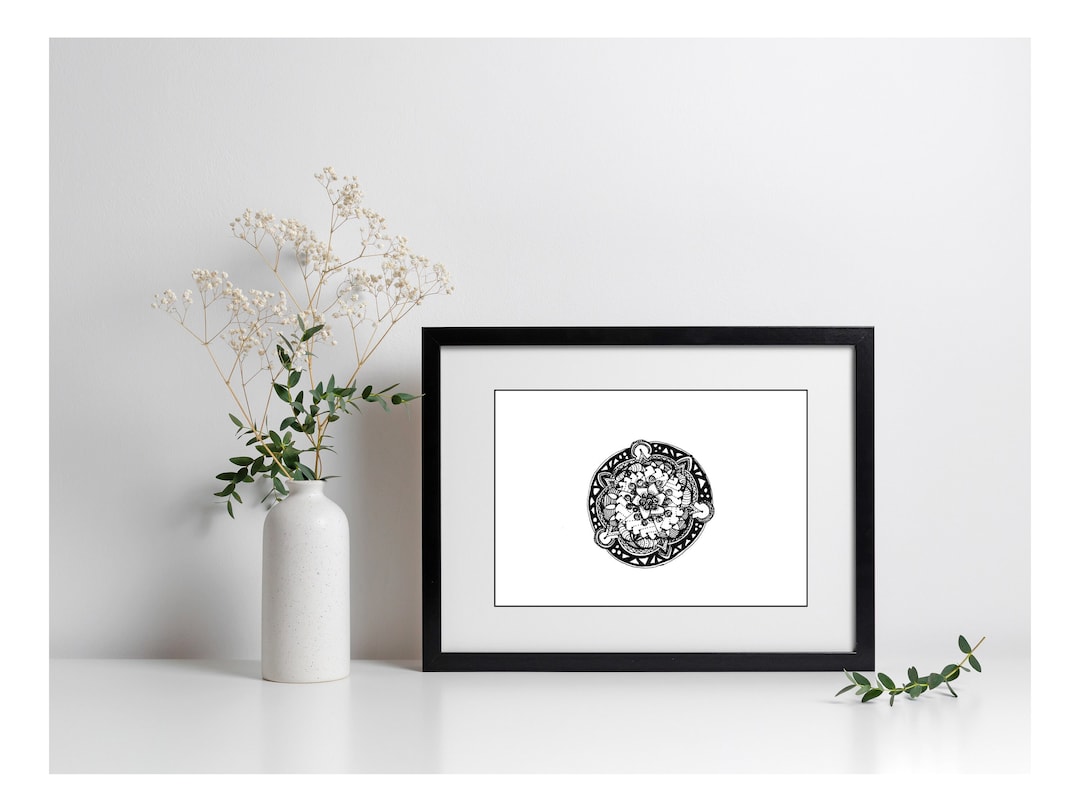 Traditional Ink Pen Digital Print - Etsy