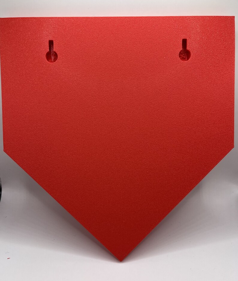 Baseball Display Wall-mounted Home Plate Design - Etsy