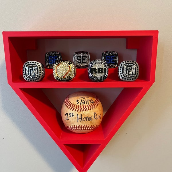 Baseball Ring Display - Etsy