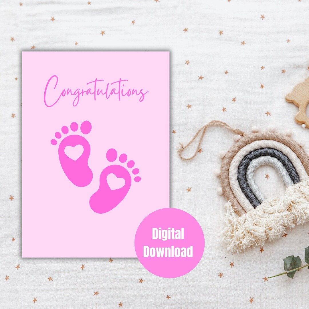 New Born, Congratulations! - Etsy
