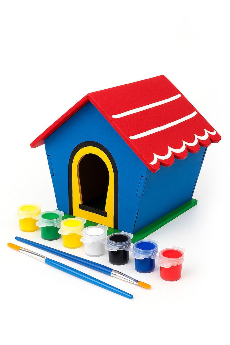 Fun Nature Craft Activity, Build Paint Kit for Children, DIY Paintable ...
