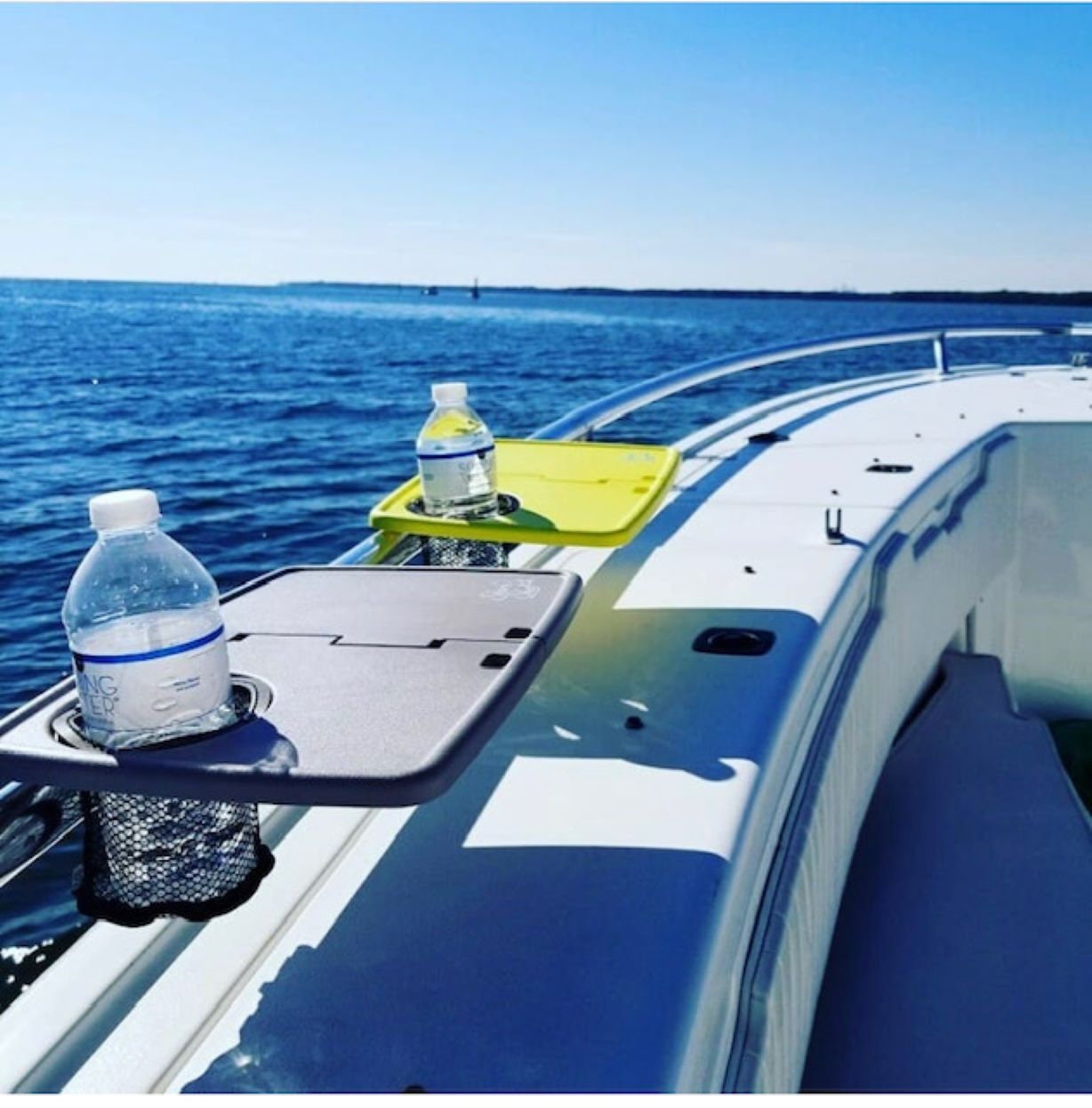 Shore Shelf Beach Accessory, Versatile Cup Holder Tray & Clamp Set ...