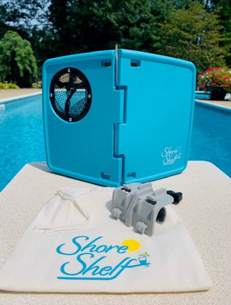 Shore Shelf Beach Accessory, Versatile Cup Holder Tray & Clamp Set ...