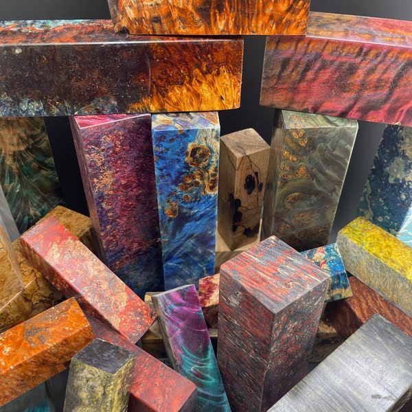 Stabilized Wood - Etsy