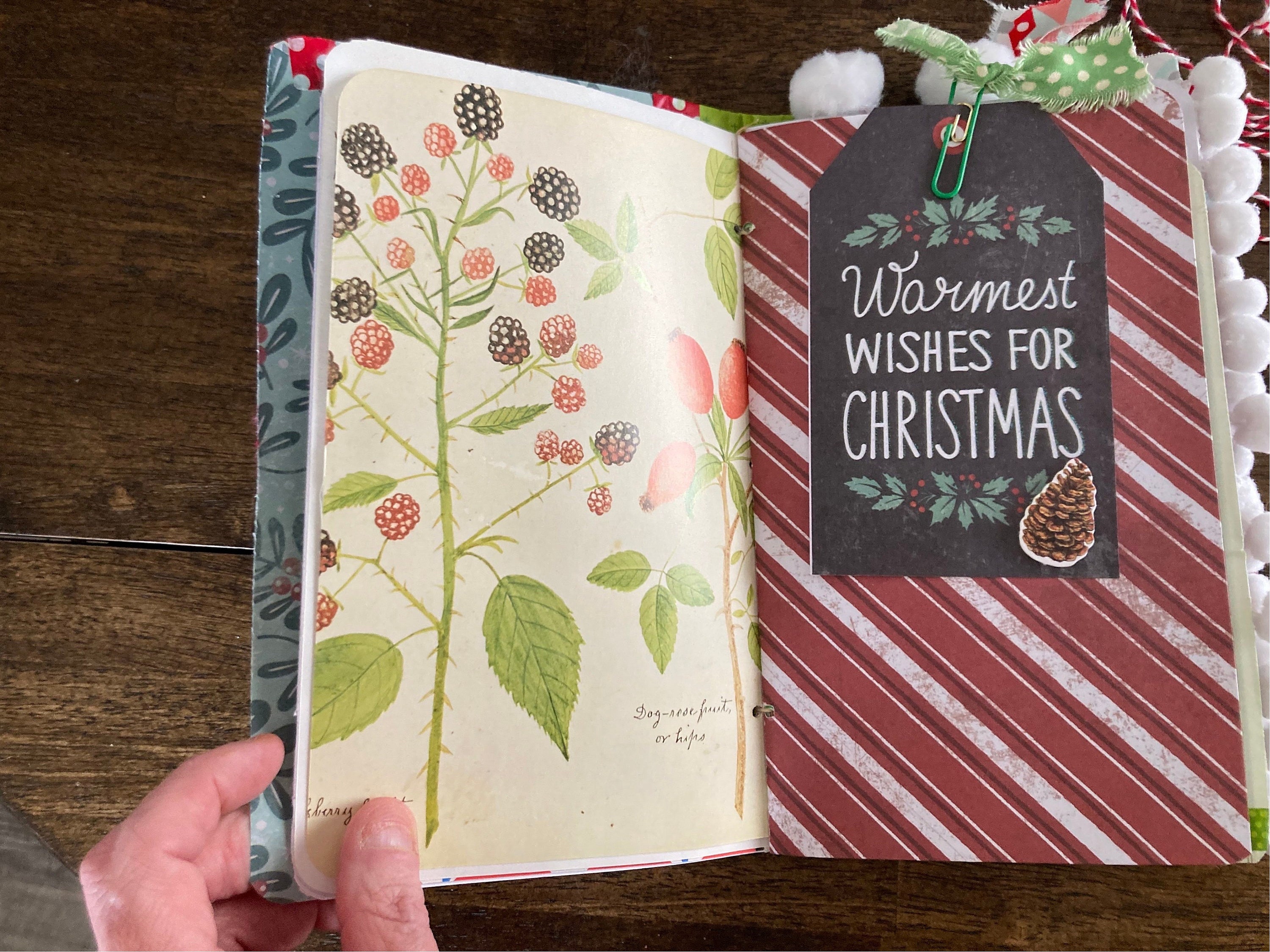 Home for the Holidays Vintage Sewing Pattern Junk Journal - Etsy