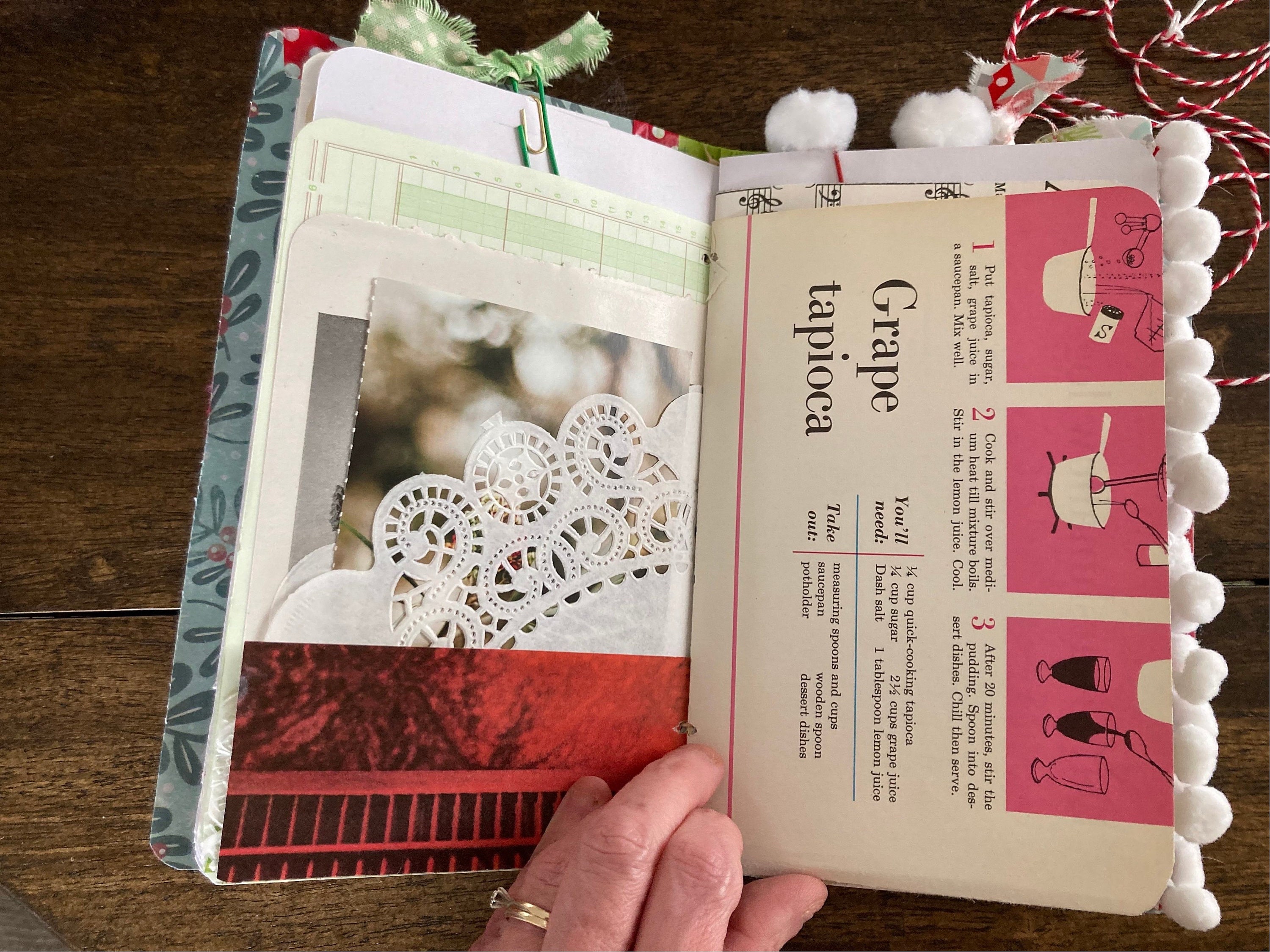 Home for the Holidays Vintage Sewing Pattern Junk Journal - Etsy