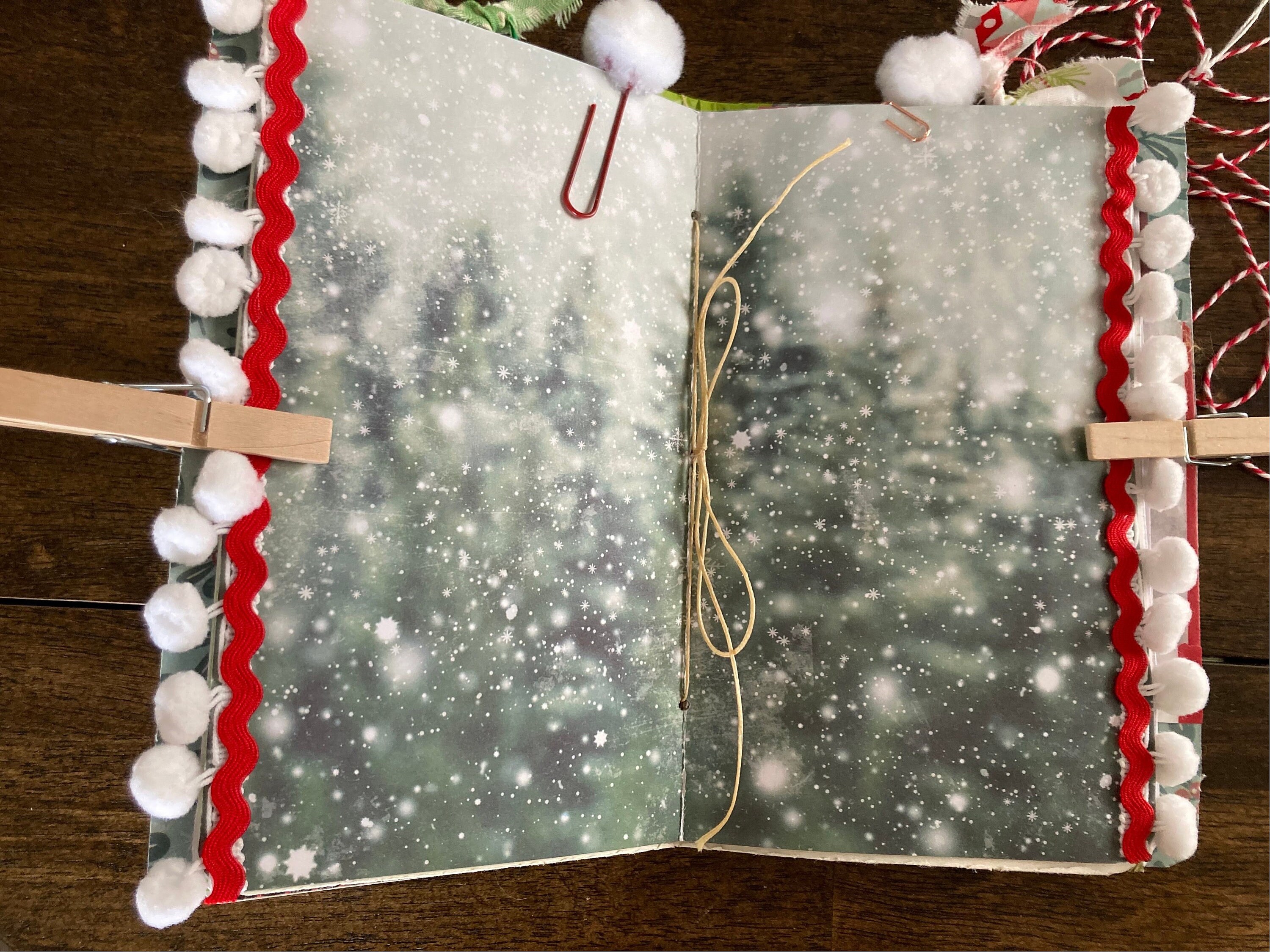 Home for the Holidays Vintage Sewing Pattern Junk Journal - Etsy