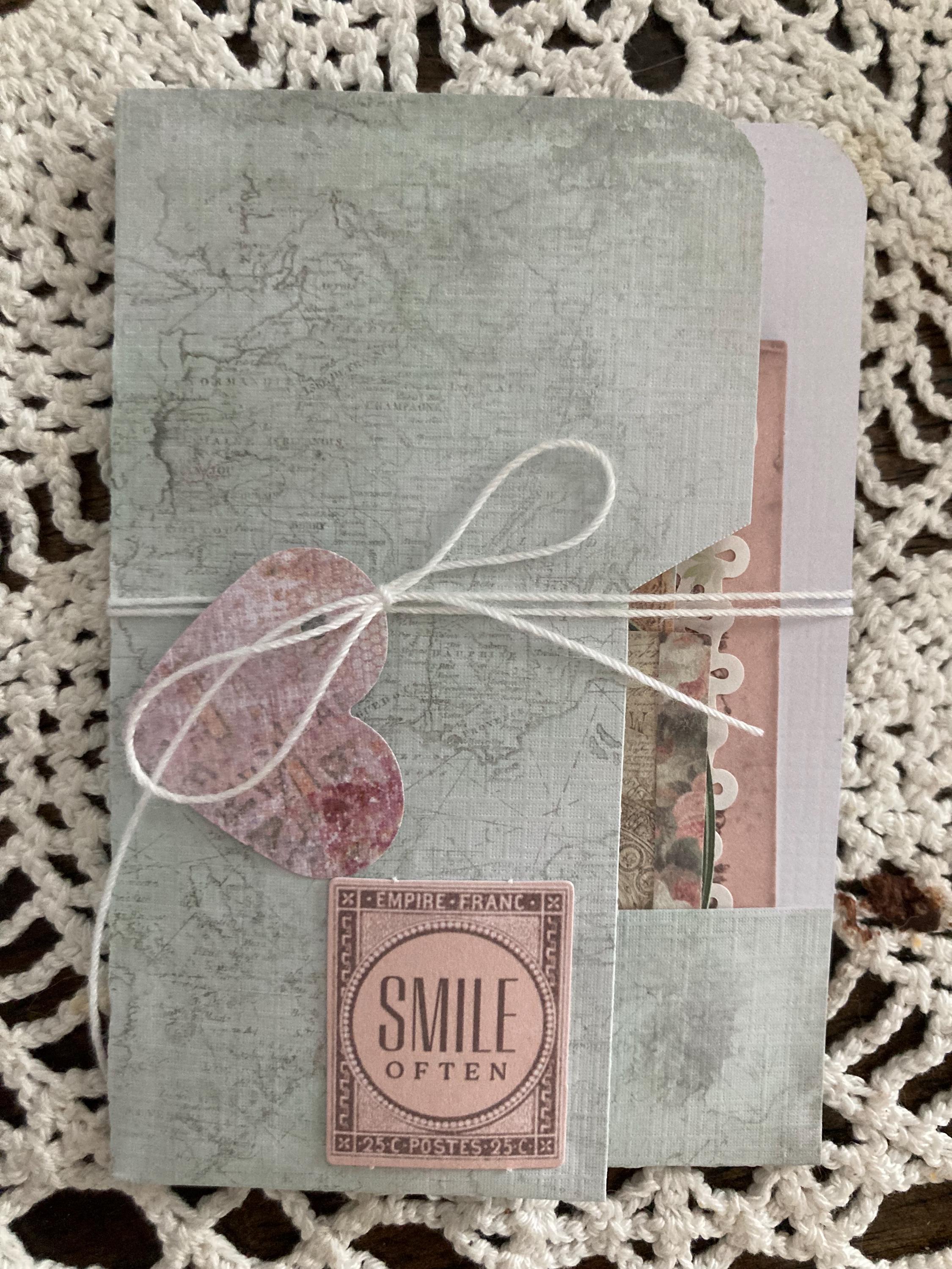 Mini File Folder Folio With Double Pocket - Etsy