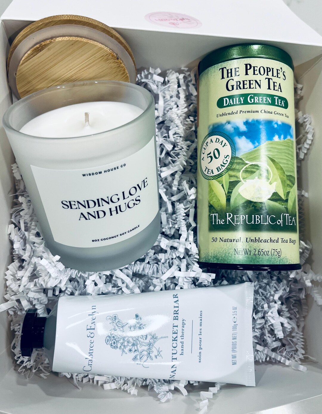 Sympathy and Condolences Gift Box | Bereavement |white Hygge Gift ...
