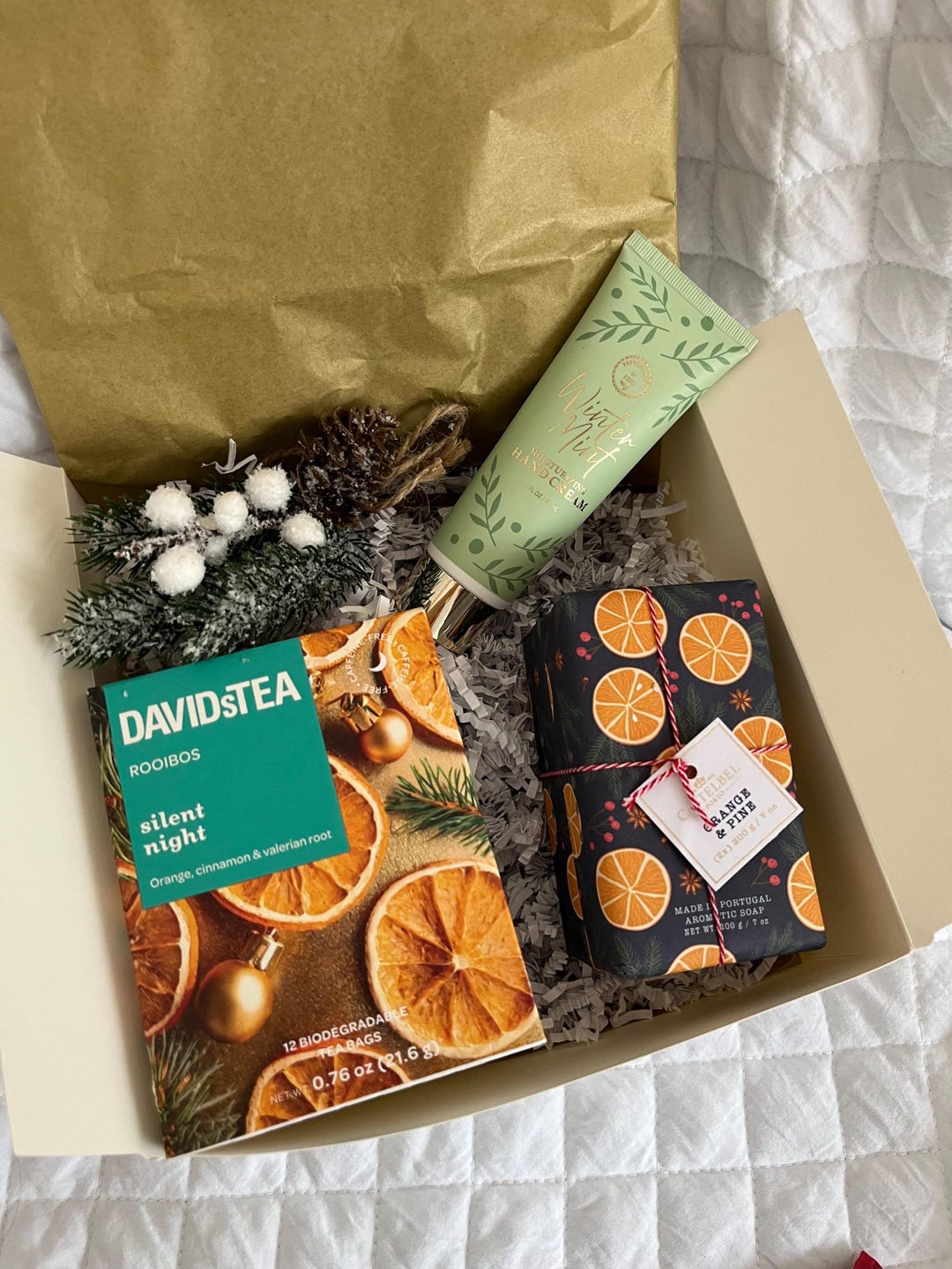 Warm and Cozy Winter Box New Years Hygge Giftbox Holiday Themed Spa ...