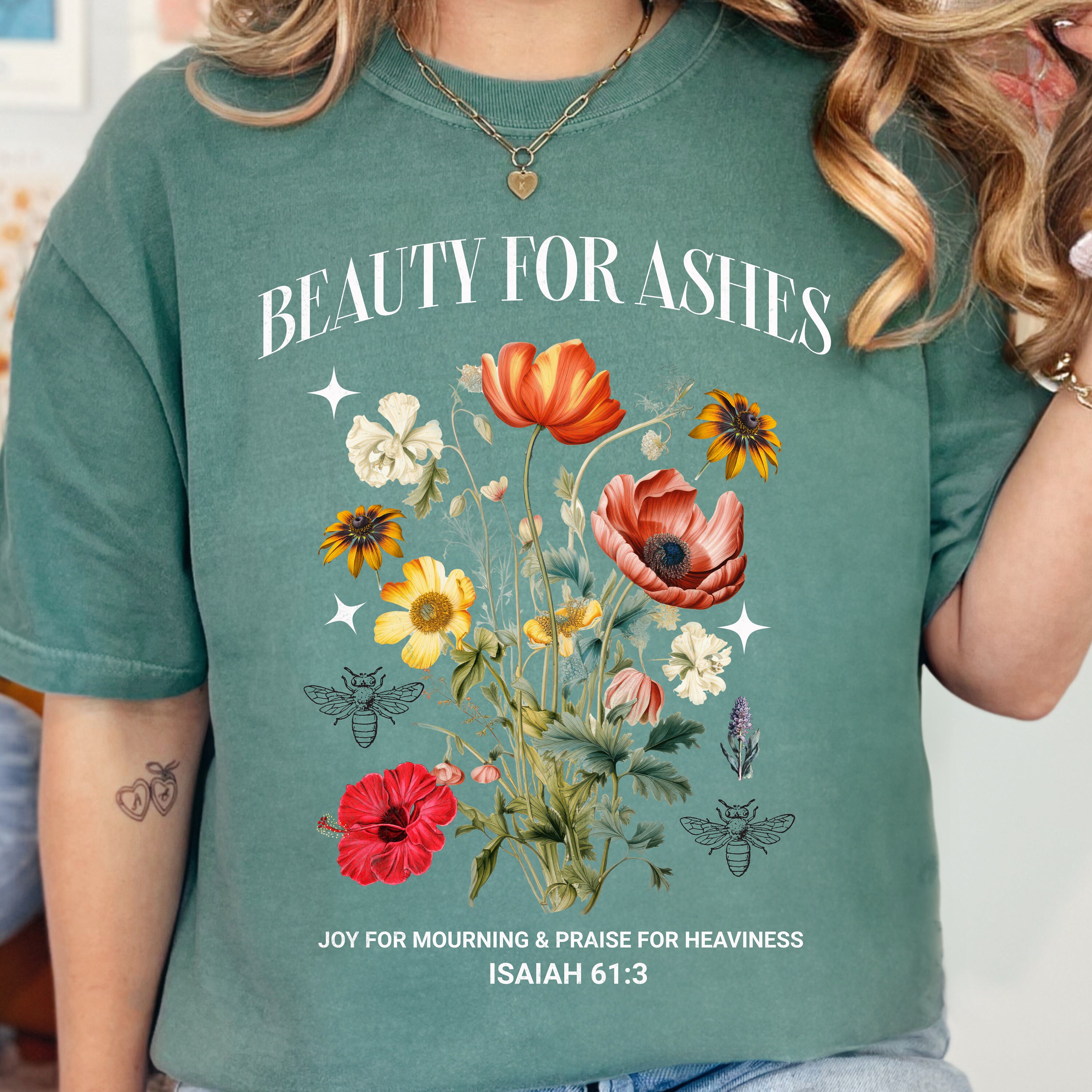 Boho Christian Shirts Christian Tshirts Bible Verse Shirt Trendy ...
