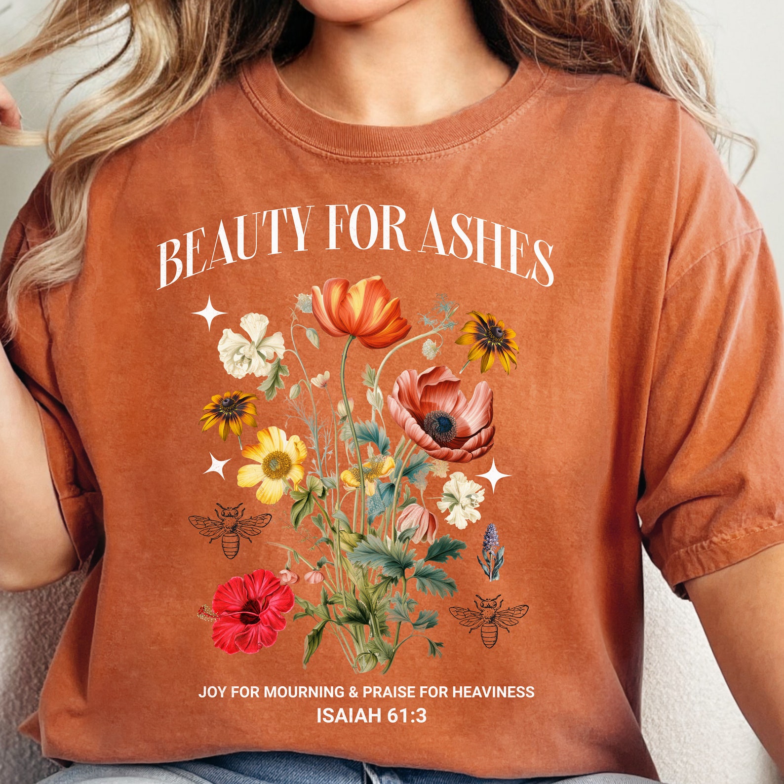 Boho Christian Shirts Christian Tshirts Bible Verse Shirt Trendy ...