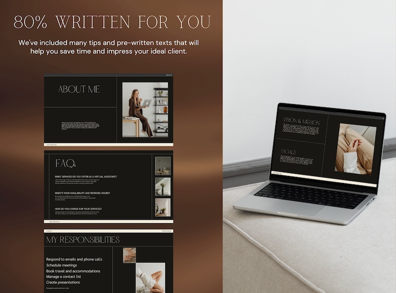 Virtual Assistant Portfolio Virtual Assistant Portfolio Template ...