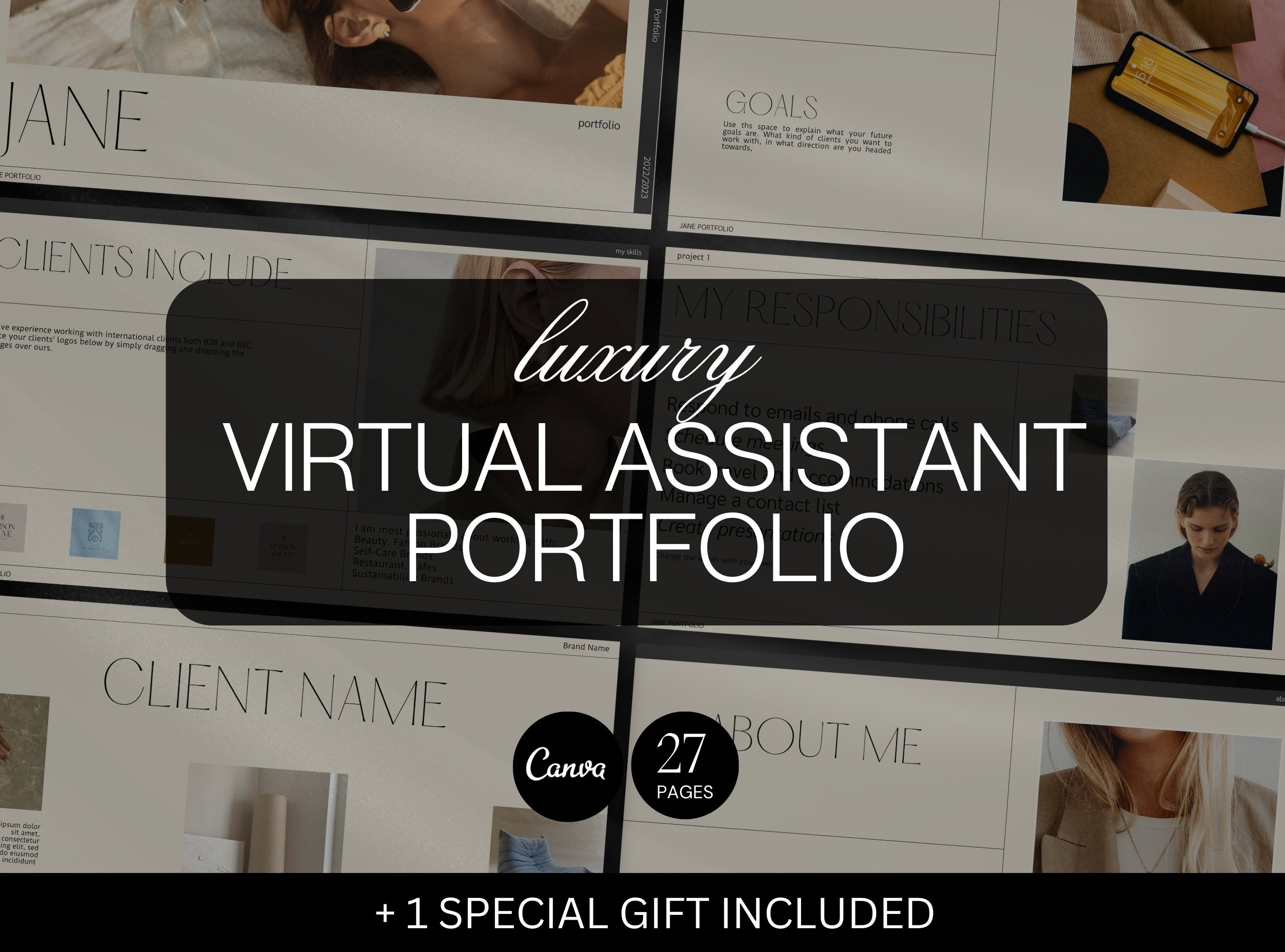 Virtual Assistant Portfolio | Virtual Assistant Portfolio Template ... Virtual Assistant Portfolio | Virtual Assistant Portfolio Template ...