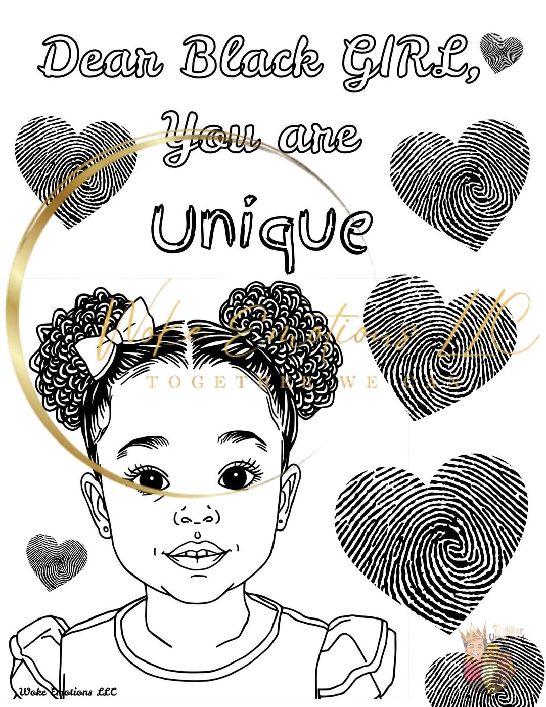 Culturally Affirming Coloring Pages for Kids - Etsy