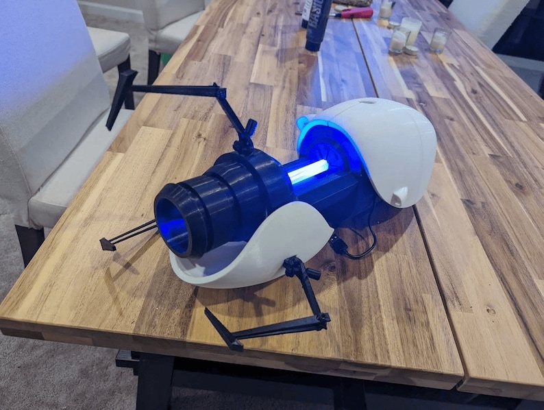 Portal Portal Gun Replica - Sci-fi Game Accessory, Collectible Prop Toy ...