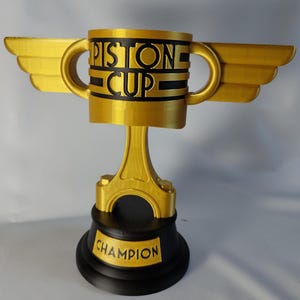 Personalized Piston Cup Cars Trophy - Custom Disney Cars Decoration - Etsy