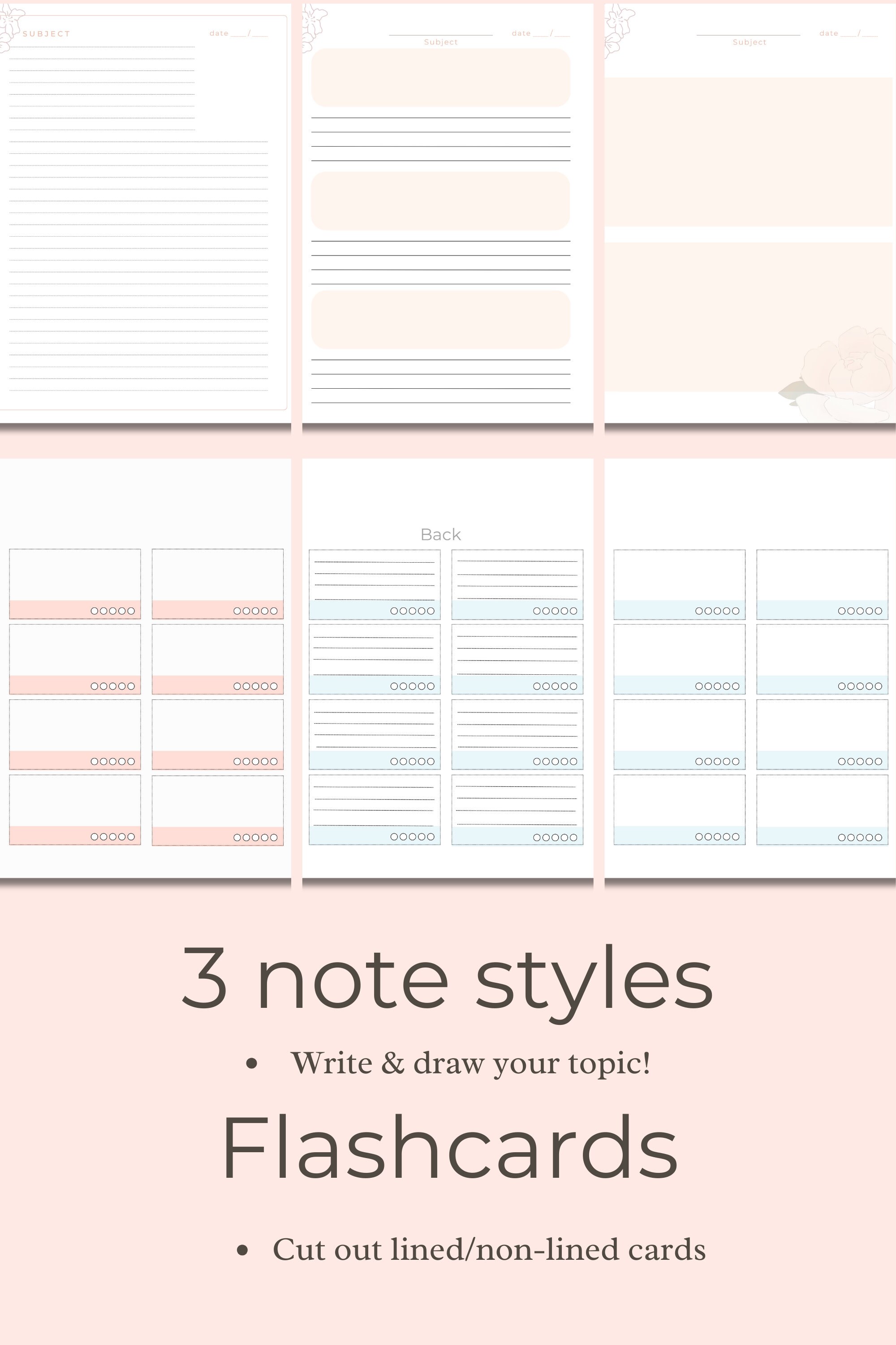 Korean Study Journal, Language Study Notebook, Korean Study Planner ...